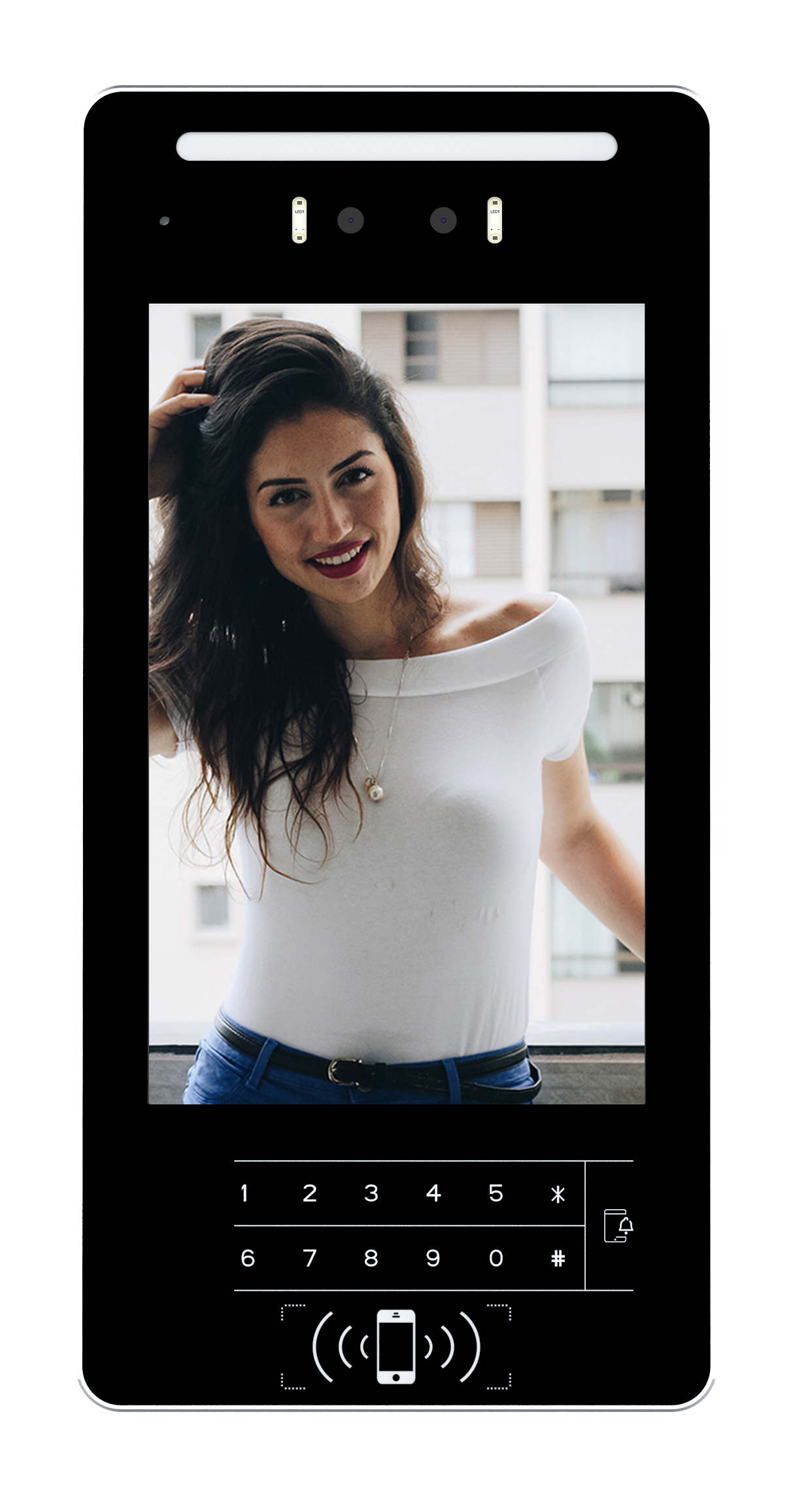 VF711 Face Recognition Visual Intercom – Thinmoo