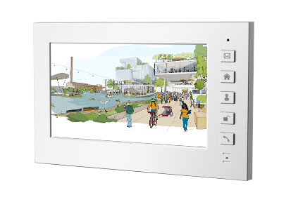 H8047 7-Inch Visual Indoor Extension – Thinmoo