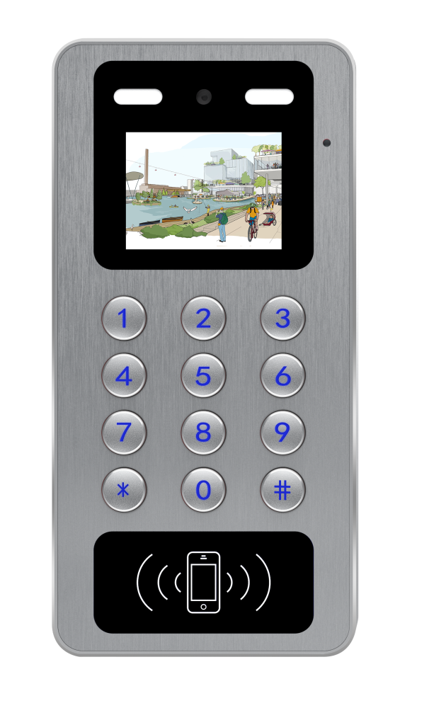 M530 Visual Intercom Doorway Machine – Thinmoo